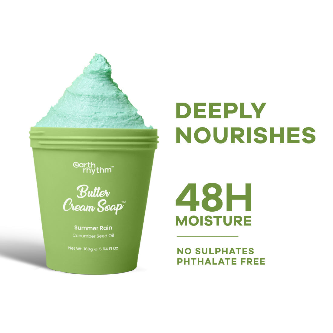 Summer Rain Butter Cream Soap | Earth Rhythm