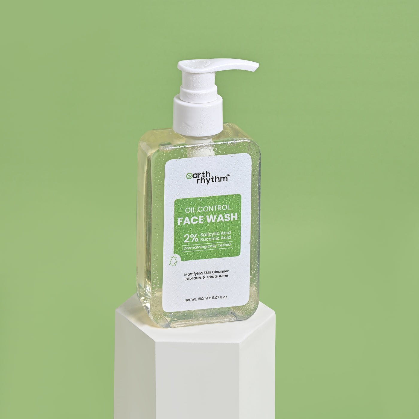 Earth Rhythm Oil Control Face Wash For Men & Women