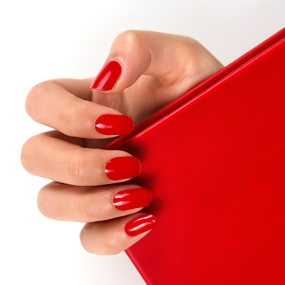 Nailed It Nail Stickers - Scarlet Red